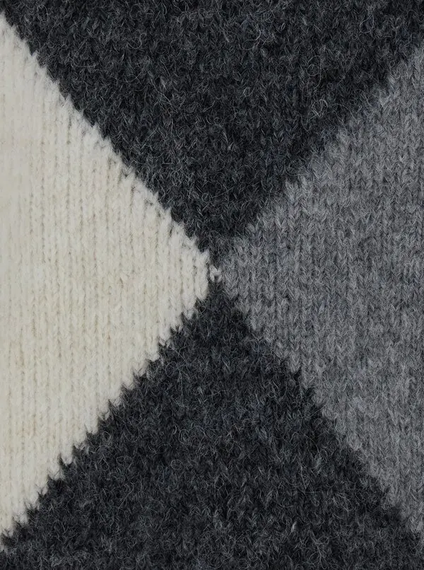 SEMICOUTURE Keira Argyle Knitted Jumper