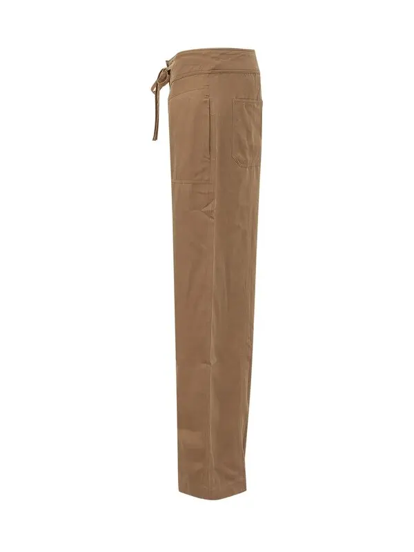 Ba&sh High-waisted Wide-leg Trousers
