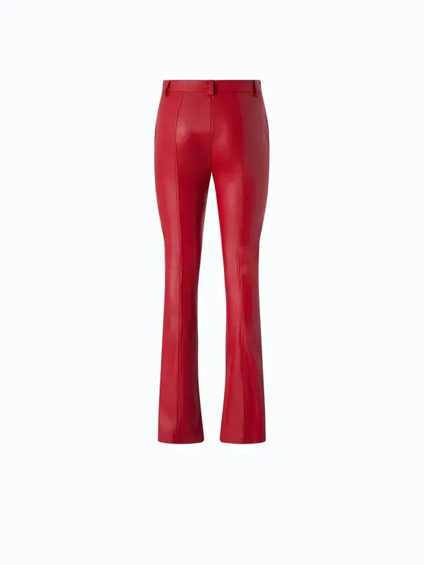 Pinko High-shine Flared Trousers