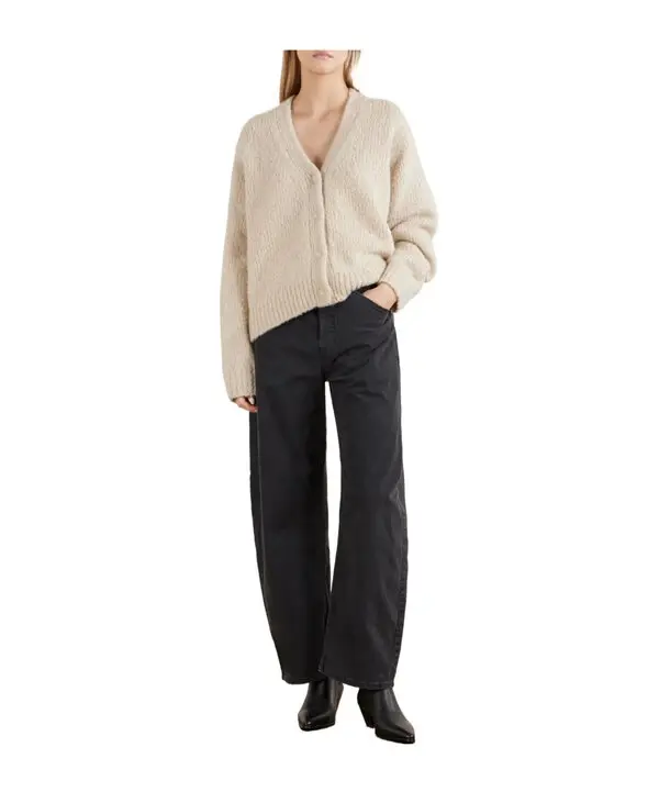 NILI LOTAN Wool And Cashmere-blend Cardigan