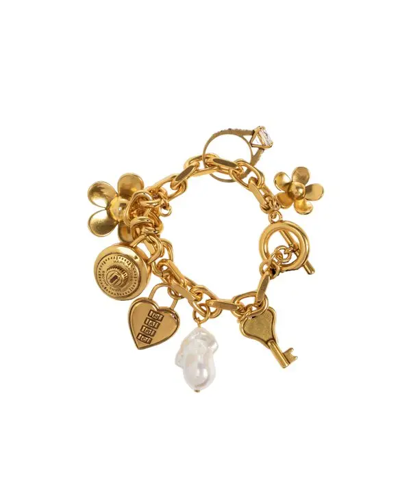 Marc Jacobs Charm Link Bracelet - Gold
