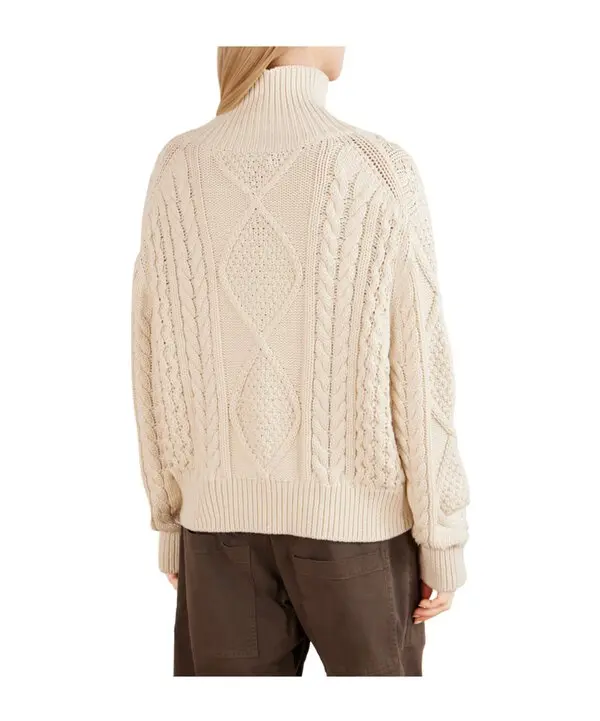 NILI LOTAN Cotton And Cashmere-blend Sweater