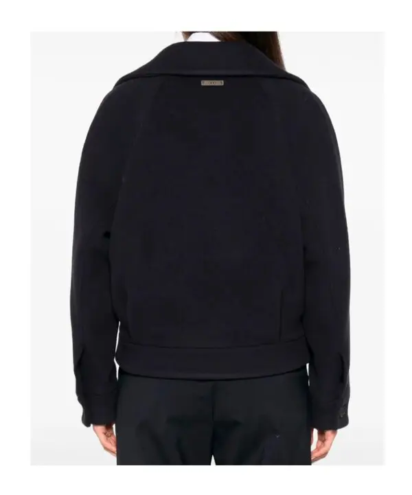Peserico Double-breasted Wool Coat