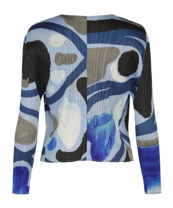 Issey Miyake Long-sleeved Cardigan