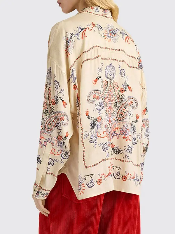 Momoni Paisley Print Button-up Shirt