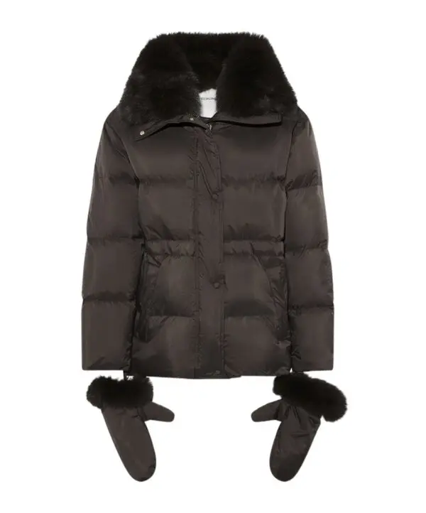 YVES SALOMON Long-sleeved Down Jacket