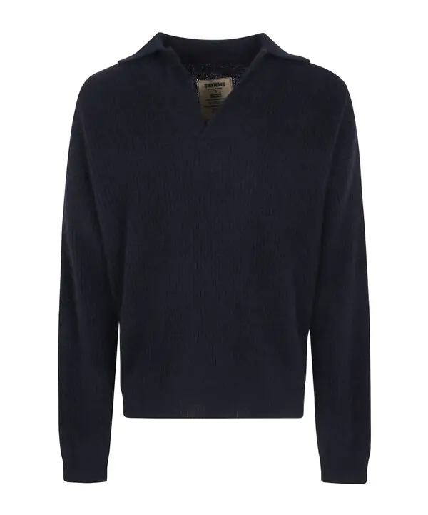 UMA WANG Long-sleeve Polo Shirt