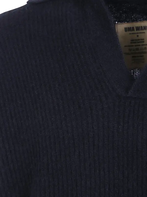 UMA WANG Long-sleeve Polo Shirt