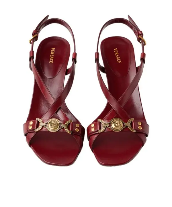 Versace Marisa Leather Sandals
