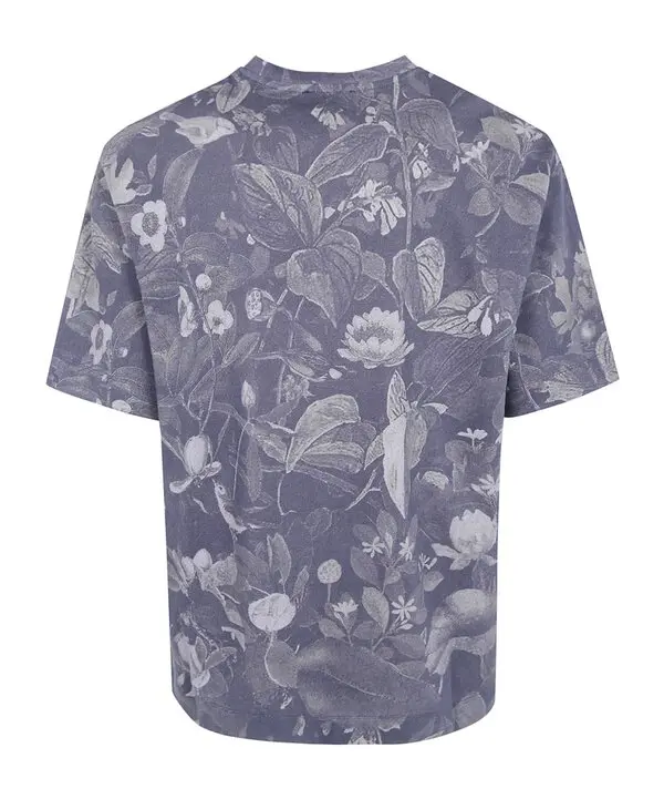Emporio Armani Pattern-printed Crewneck T-shirt