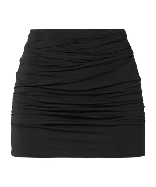 Wardrobe.NYC Pleated Mini Skirt