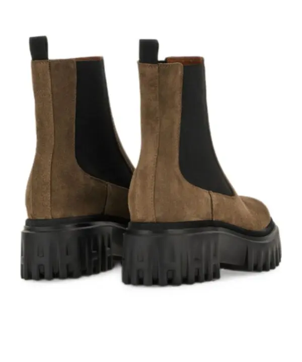Hogan H700 Chunky Sole Ankle Boots