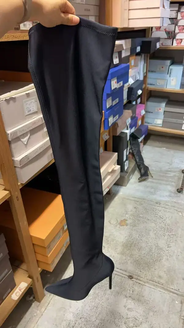 STUART WEITZMAN Pointed-toe Over-the-knee Boots