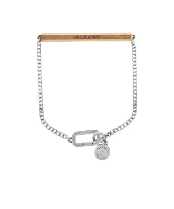 ALLSAINTS Bar Chain Bracelet
