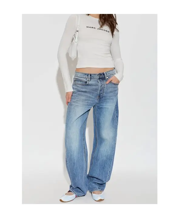 Marc Jacobs Round-toe Ballet Flats