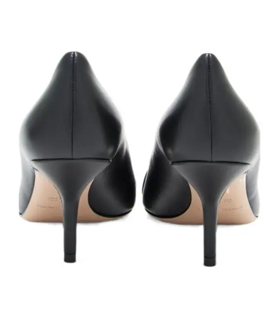 Emporio Armani Buckled Pointed-toe Pumps