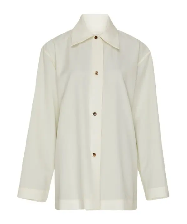 THE ROW Long-sleeved Lapel Shirt