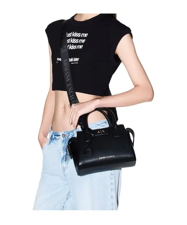 Armani Exchange Logo-plaque Tote Bag