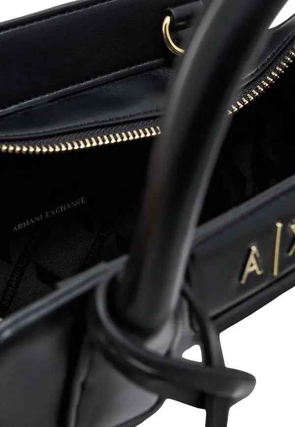 Armani Exchange Logo-plaque Tote Bag