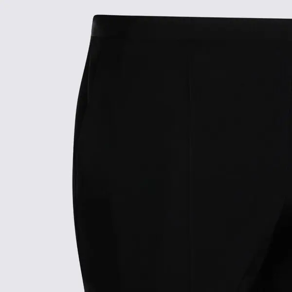 THE ROW Pressed Crease Straight Leg Trousers