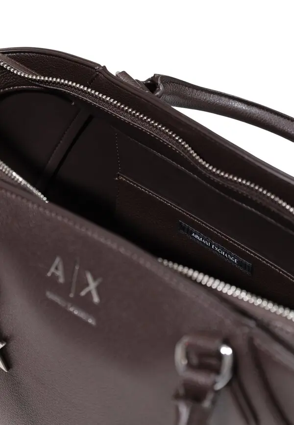 Armani Exchange Dual-handle Shoulder Bag