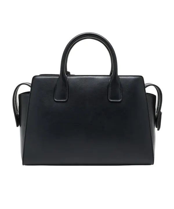 Armani Exchange Coated Fabric Tote Bag With Metal Hardware