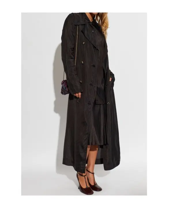 Dries Van Noten Double-breasted Trench Coat