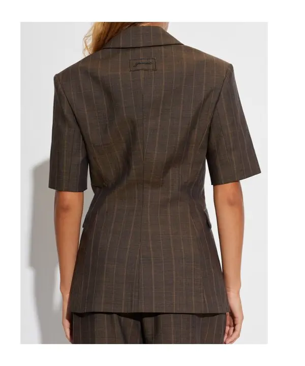 GANNI Short-sleeved Blazer