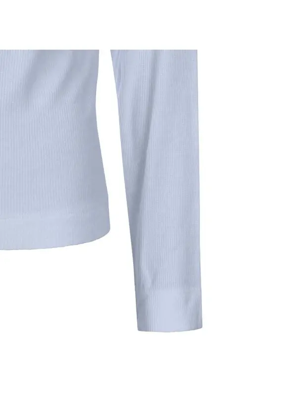 VIVIENNE WESTWOOD Orb Logo Draped Long-sleeve Top