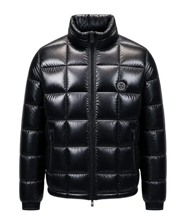 Armani Exchange Long-sleeve Stand-collar Padded Jacket
