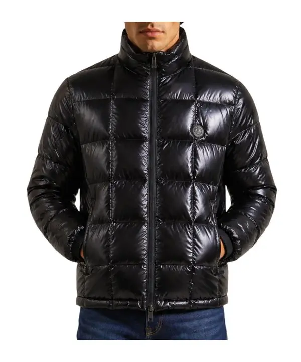 Armani Exchange Long-sleeve Stand-collar Padded Jacket