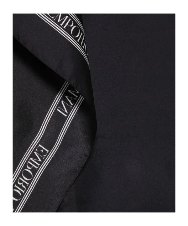 Emporio Armani Logo-detail Scarf