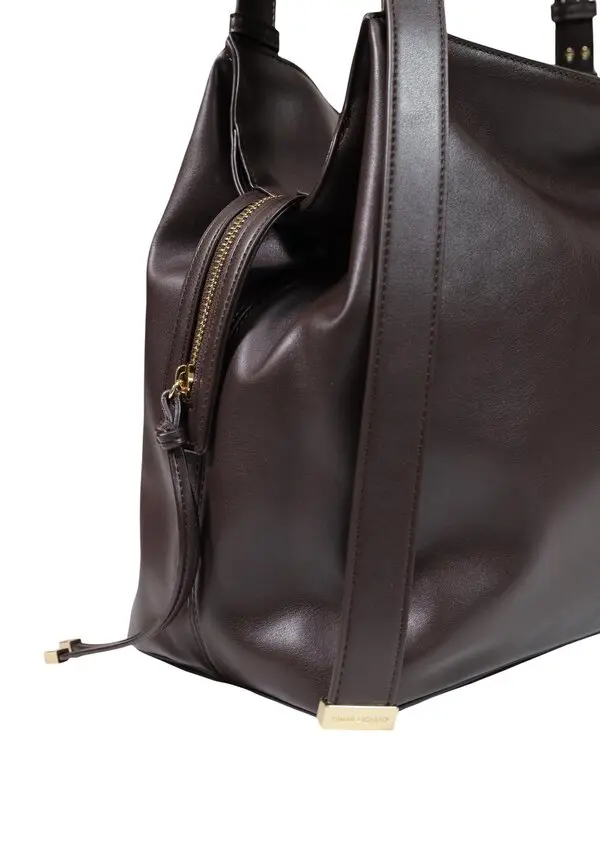 Armani Exchange Shoulder Bag In Technical Fabric
