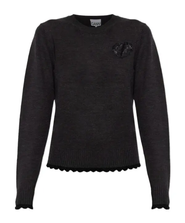 GANNI Long-sleeved Sweater