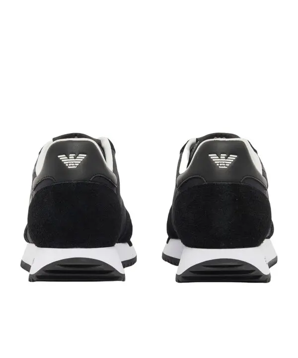 EA7 Lace-up Panelled Casual Sneakers
