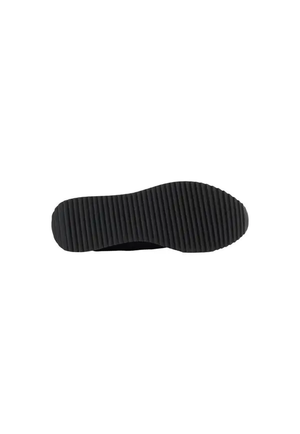 EA7 Lace-up Panelled Casual Sneakers