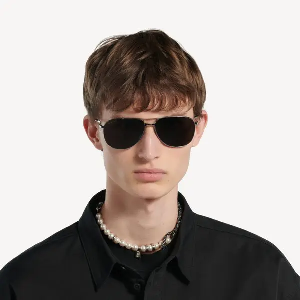 Balenciaga Monday Pilot Sunglasses