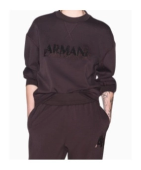 Armani Exchange Sweatshirt Stretch Viscose Scuba