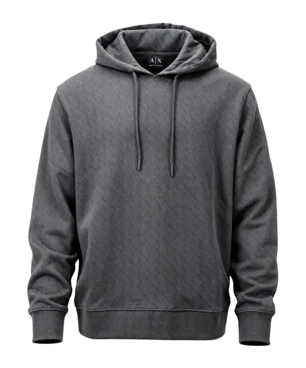 Armani Exchange Drawstring Hooded Sweatshirt