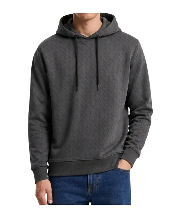 Armani Exchange Drawstring Hooded Sweatshirt