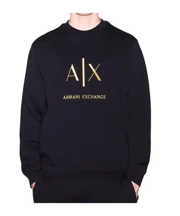 Armani Exchange Long-sleeve Crew-neck Sweatshirt