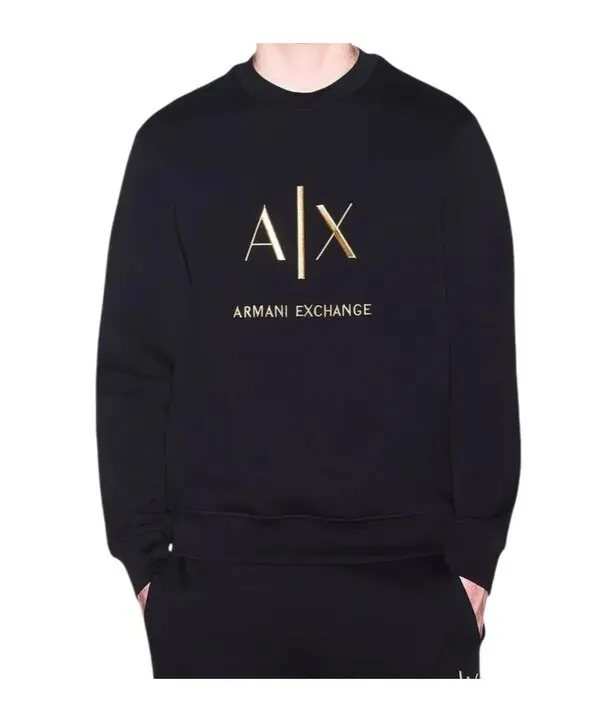 Armani Exchange Long-sleeve Crew-neck Sweatshirt