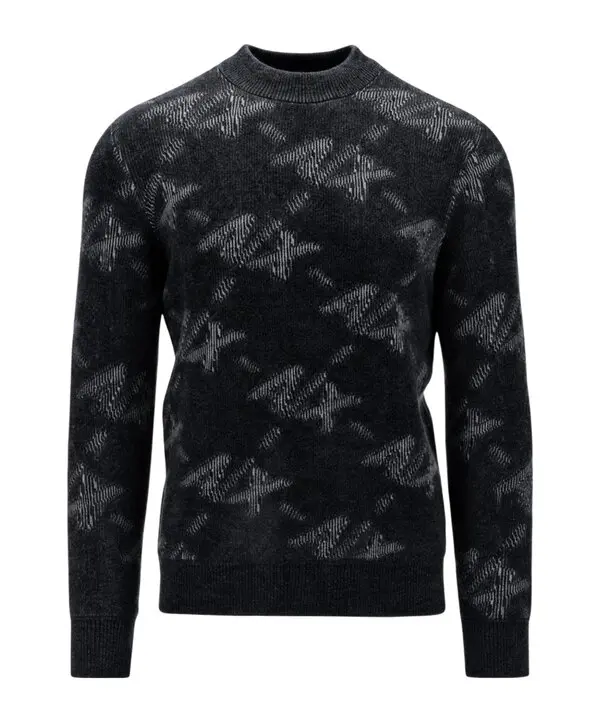 Armani Exchange Crew-neck Knit Top