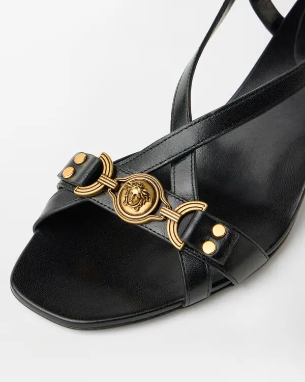 Versace Marisa Leather Sandals 50 Mm