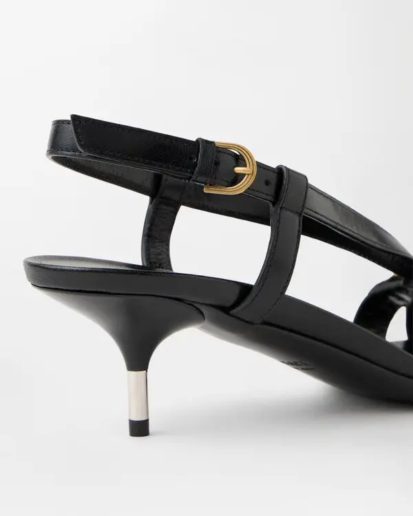 Versace Marisa Leather Sandals 50 Mm