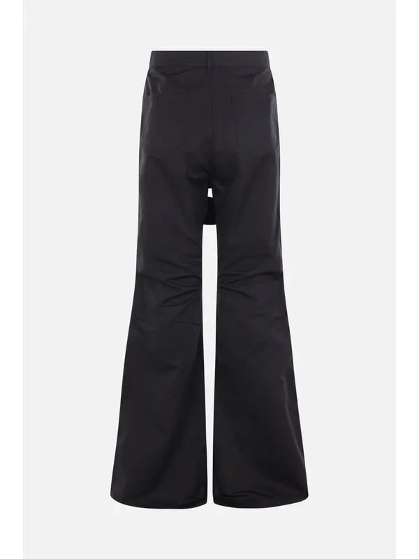 Rick Owens Wide-leg Trousers With Belt Loops