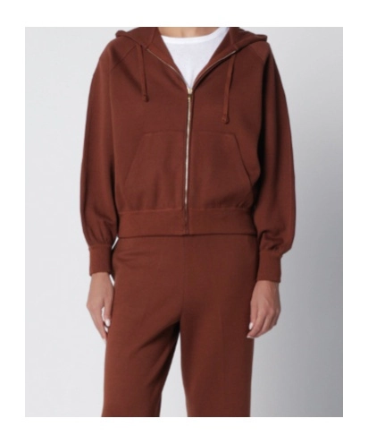 Loro Piana Viera Bomber Jacket With Drawstring Hood - Brown
