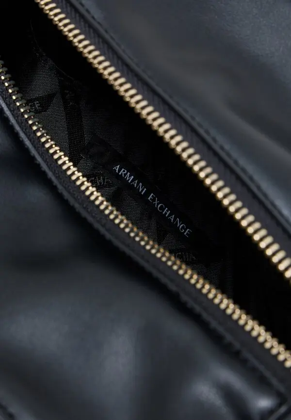 Armani Exchange Logo-plaque Adjustable-strap Shoulder Bag