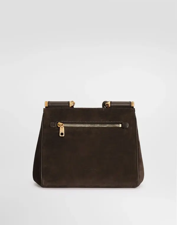 Dolce & Gabbana Small My Sicily Handbag In Split Calfskin