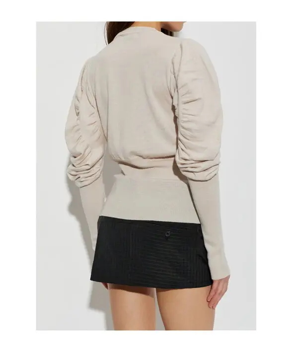 VIVIENNE WESTWOOD Eli Ruched-sleeve Cardigan